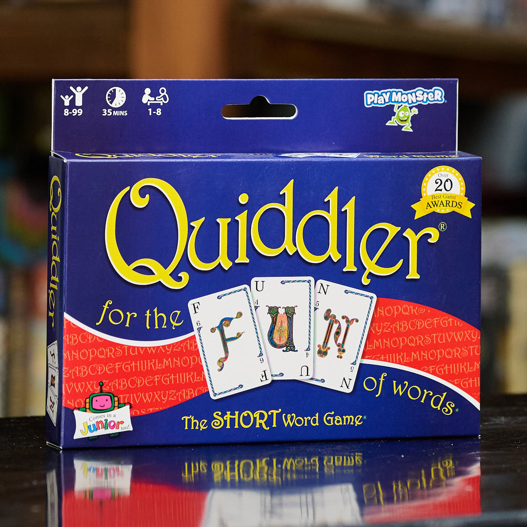 Quiddler: The Fun Fusion of Words and Strategy in a Card Game ...