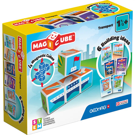 Geomag Magicube Cubes Magicube Transport 7Pcs – Fantastic Games